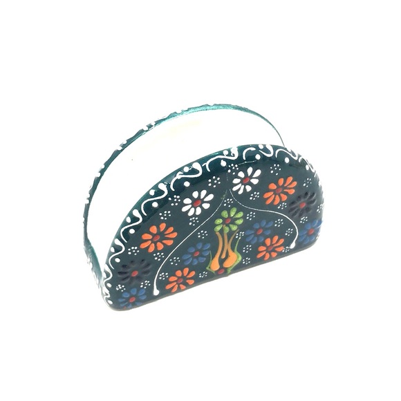 Dining | Handmade Decorative Ceramic Table Napkin Holder | Poshmark